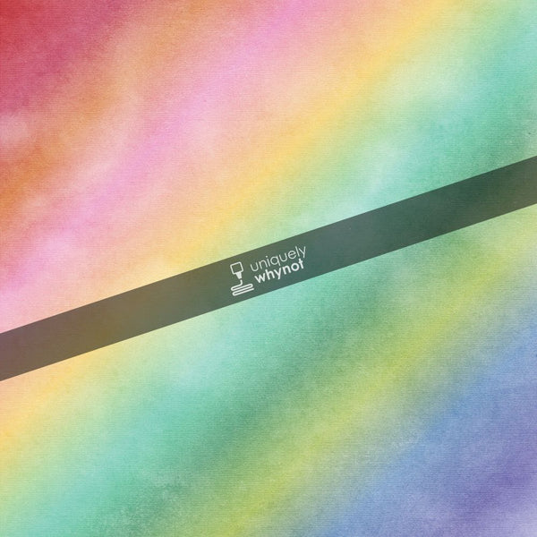 Pattern Craft Vinyl, HTV and Sublimation Paper - Rainbow Gradient 11 ...