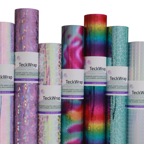 Holographic Permanent Adhesive Vinyl - Uniquely Whynot Craft